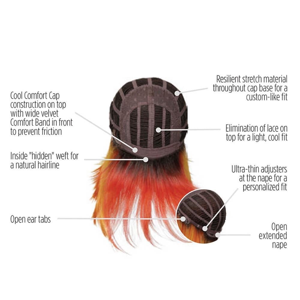 FIERCE FIRE WIG | Hairdo | The Wig Company - TWC - The Wig Company
