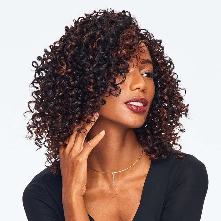 Experience the Sassy Curl Wig by Hairdo, a Heat Friendly Wig with a ...